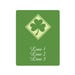 Irish Shamrock Custom Personalized Playing Cards Decks Favors, Irish ...