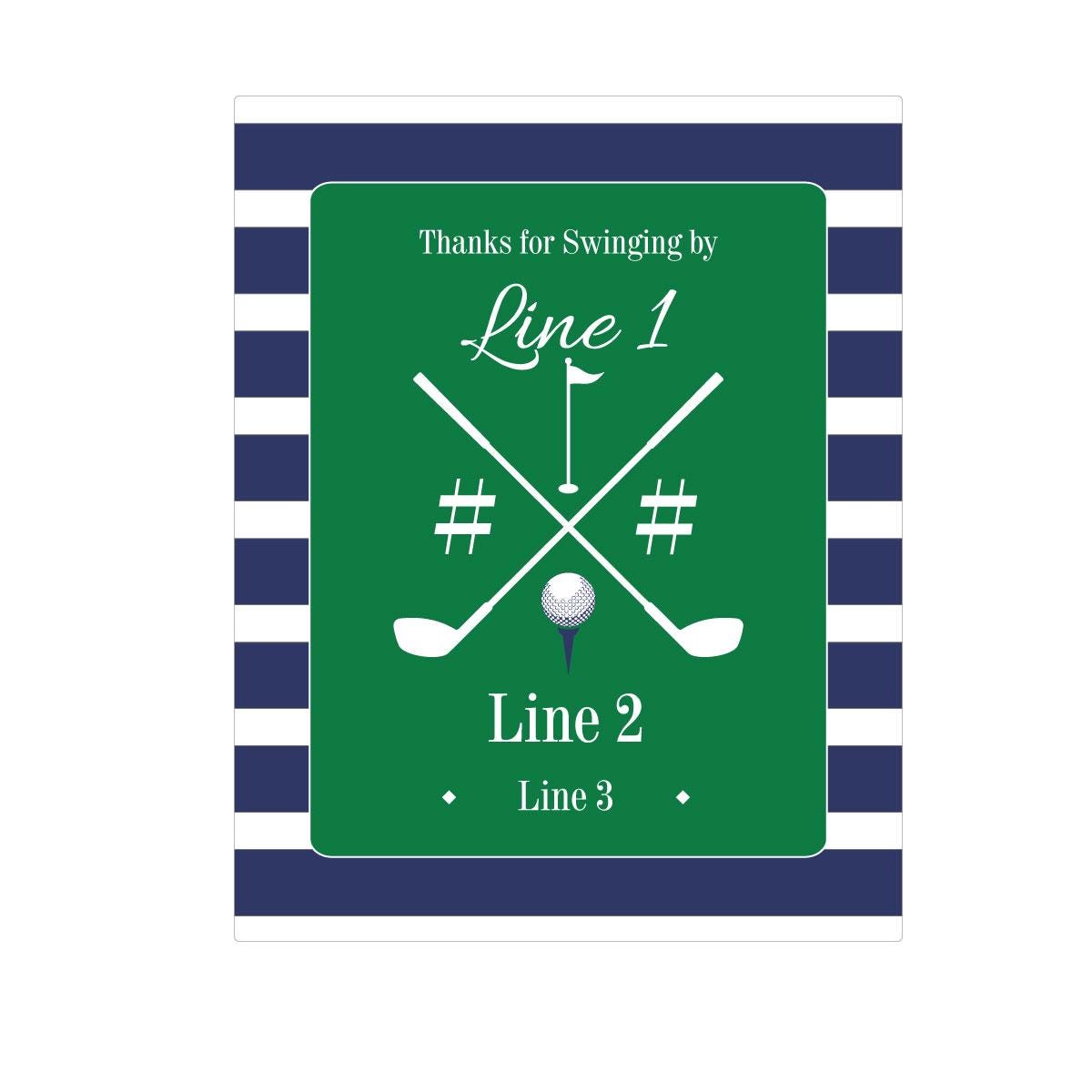 Personalized Golf Birthday Matchboxes Party Favors - Etsy