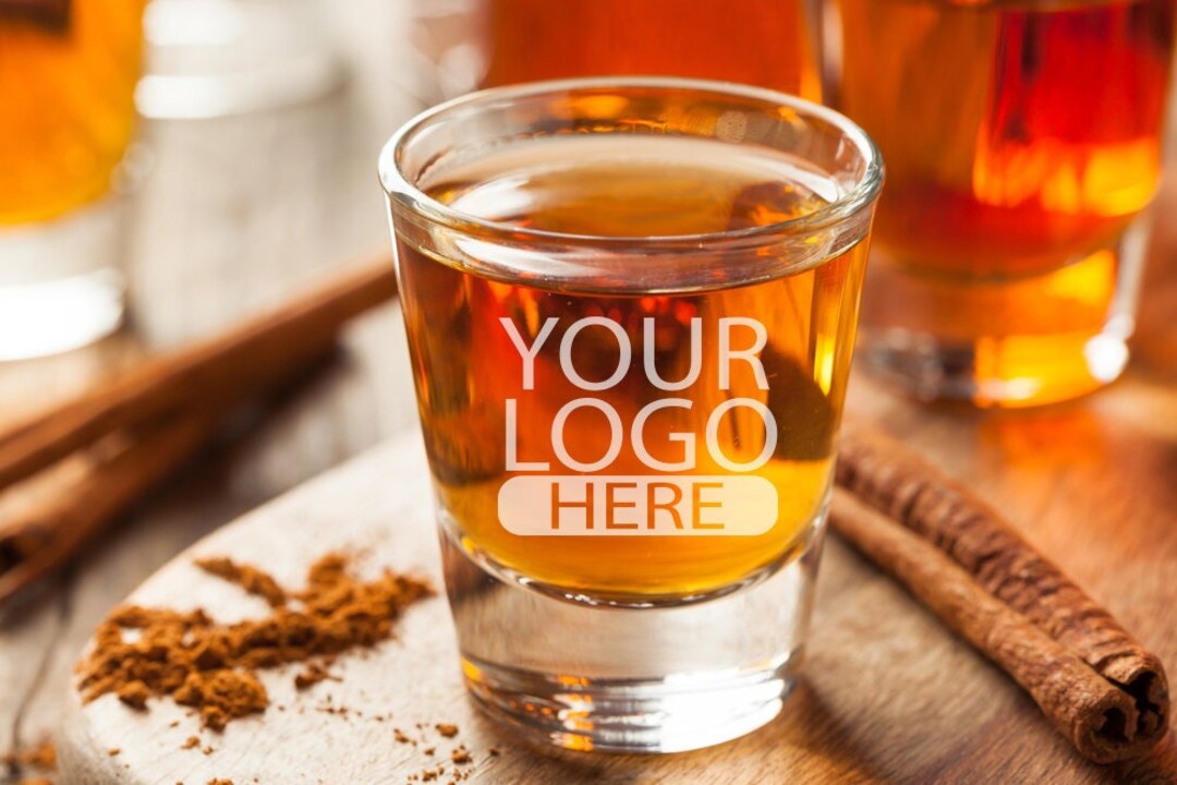 Set of 12, Your Text Image or Logo Personalized Shot Glass Favors ...