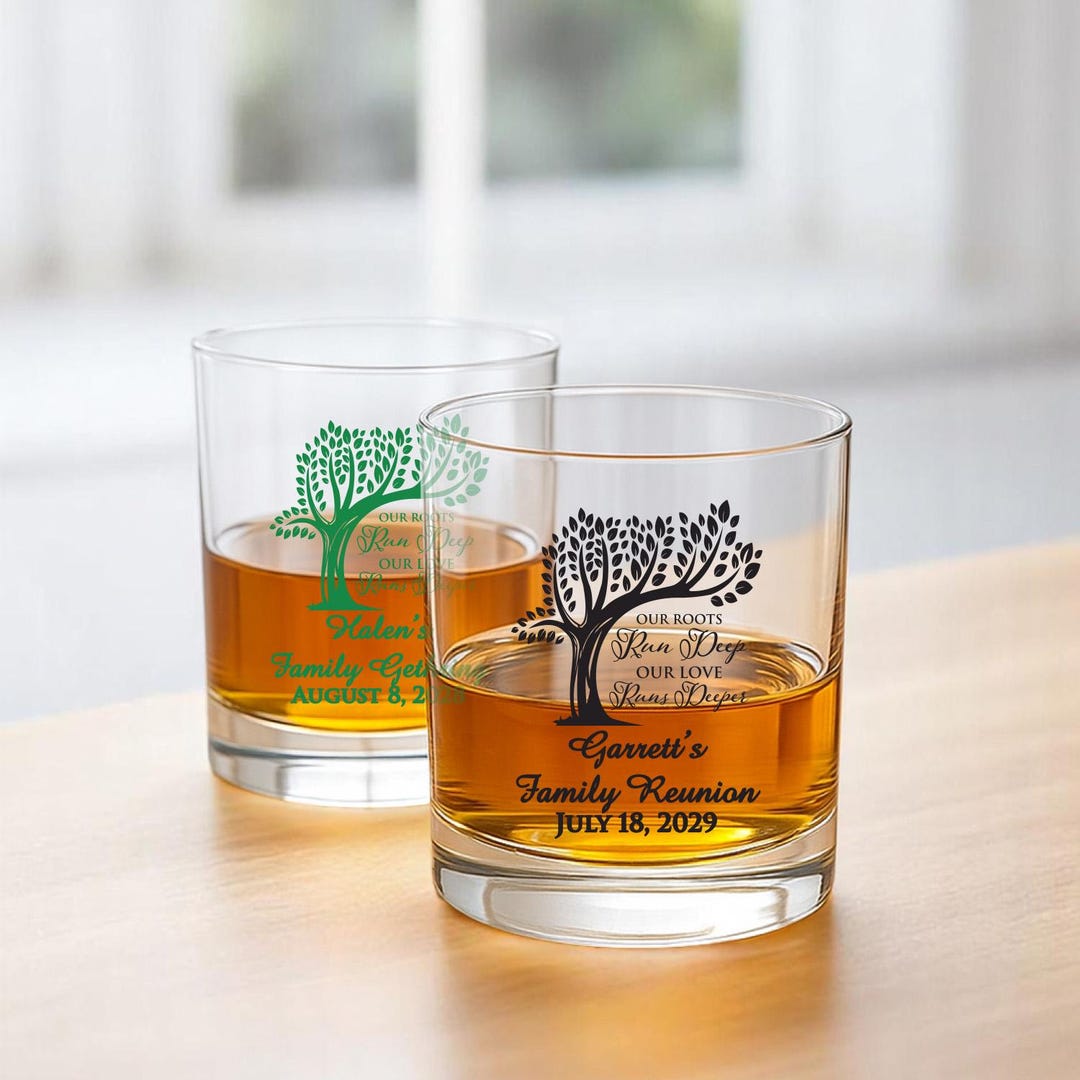 Family Reunion Favors, Set of 24 Our Roots Run Deep Our Love Runs ...