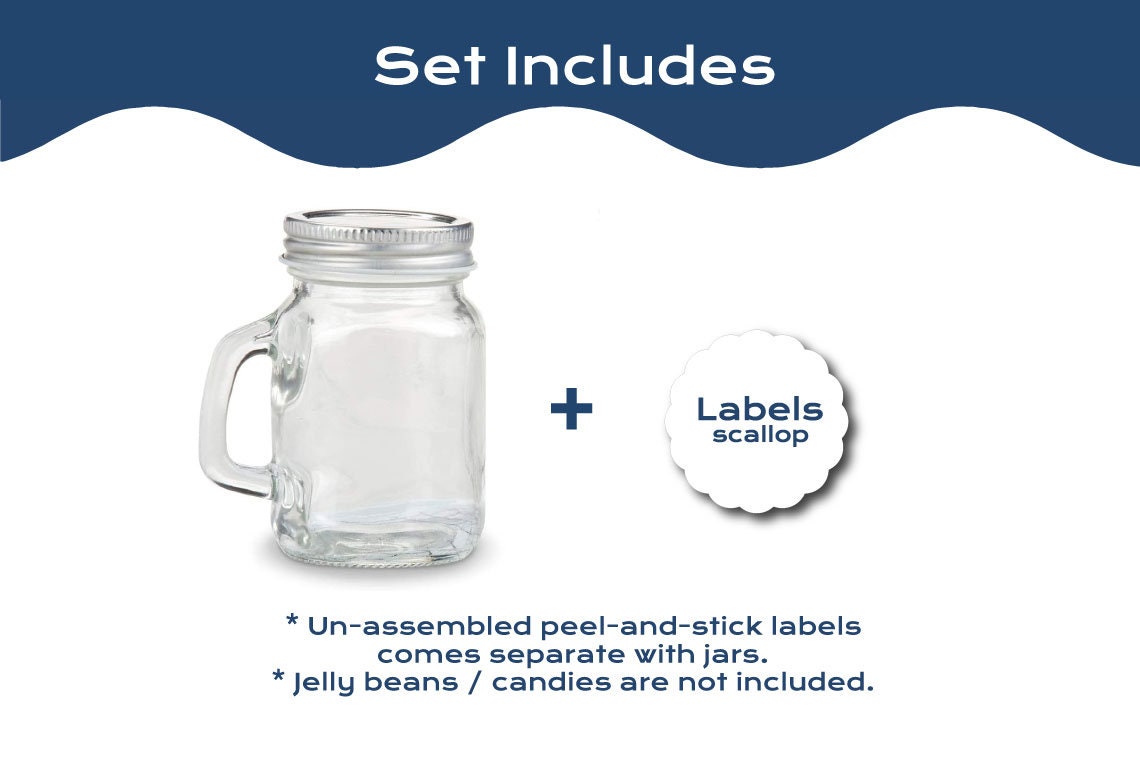 Personalized Confirmation Mini Mason Jar Favors - Set of 12 - Etsy