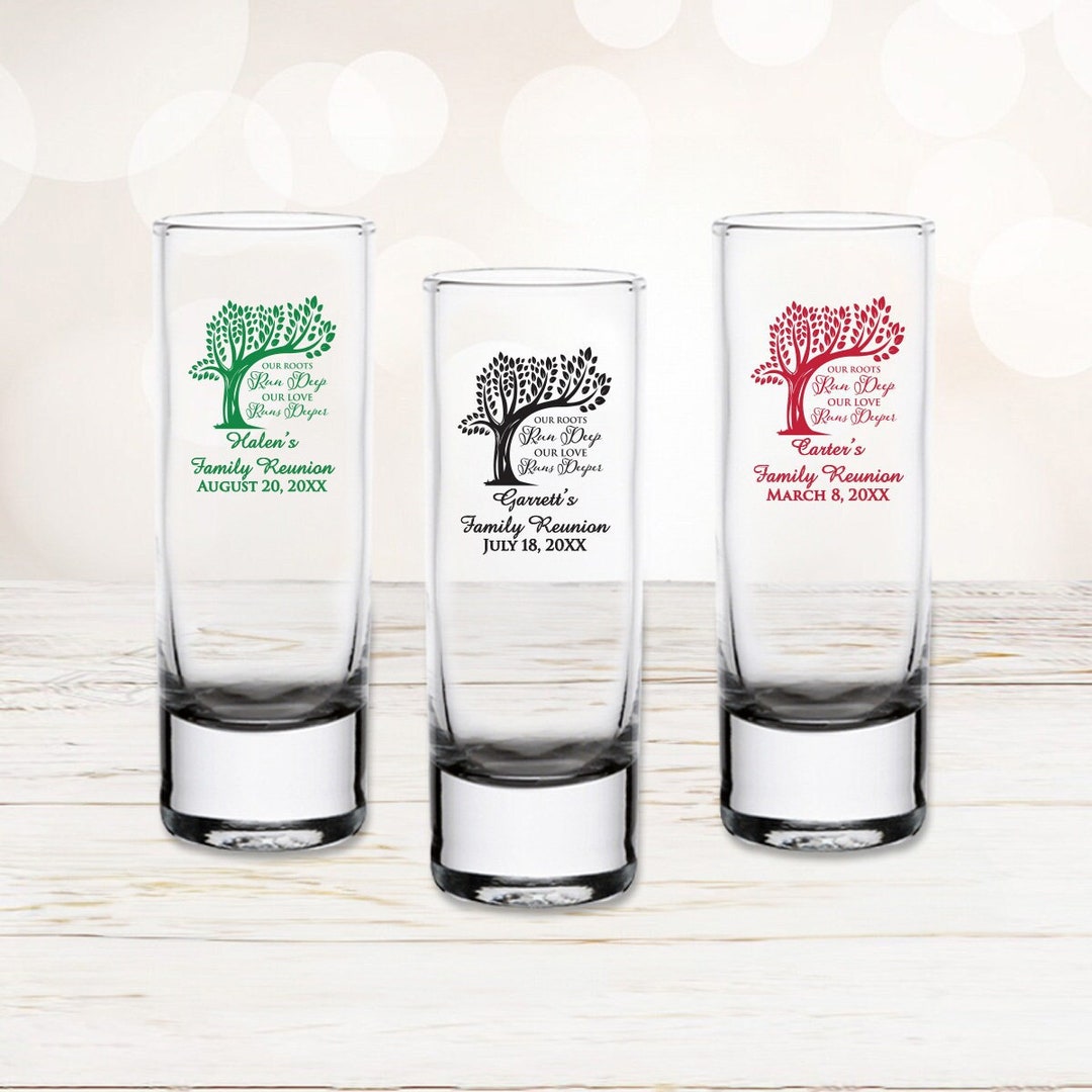 Family Reunion Favors, Set of 24 Personalized Our Roots Run Deep Our ...
