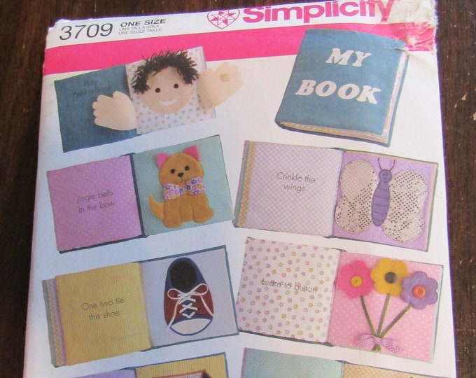 Uncut Soft Book Pattern - Etsy