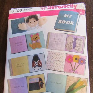 Uncut Soft Book Pattern - Etsy