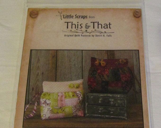 Tiny Quilted Bag Pattern: Bitty Bug - Etsy