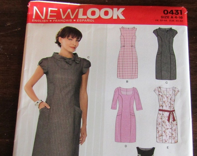 Uncut Misses' Dresses Pattern Sizes 4 - 16 - Etsy