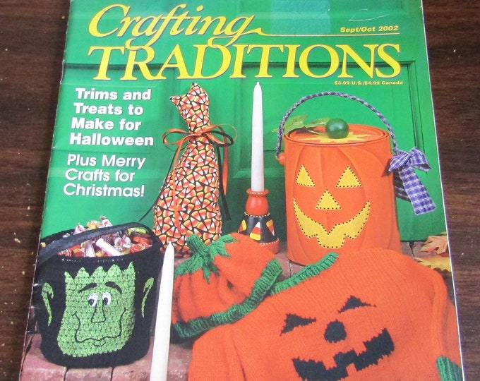 Vintage Crafting Traditions Magazine: Sept/oct 2002 - Etsy