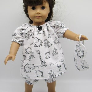 18 & 15 Doll Slippers: White Fox - Etsy