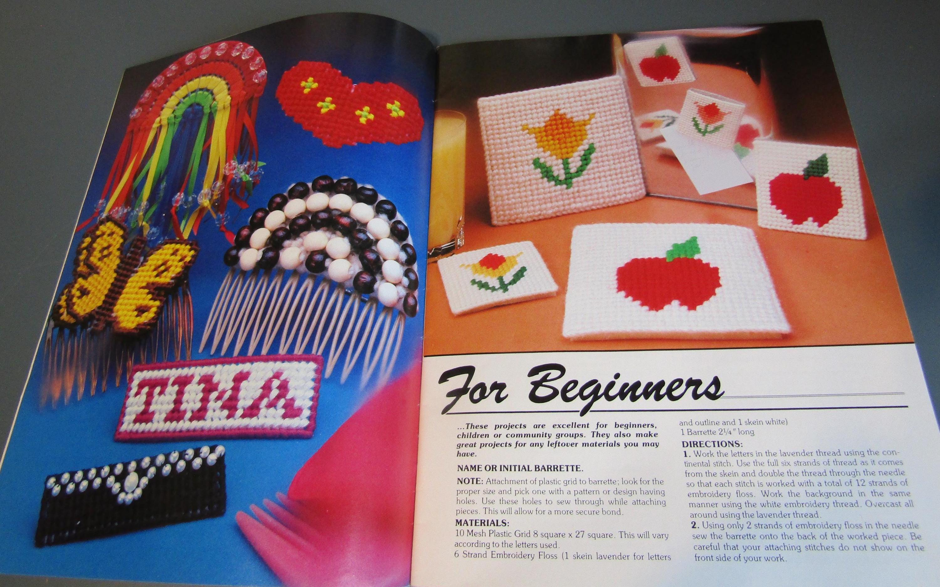Vintage Crafting With Plastic Grid Booklet - Etsy