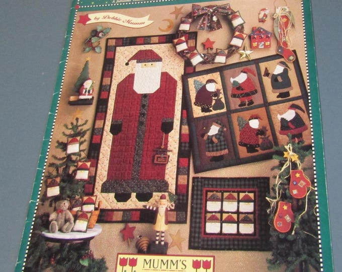 Uncut Vintage the Magic of Santa: Quilting and Craft Projects - Etsy