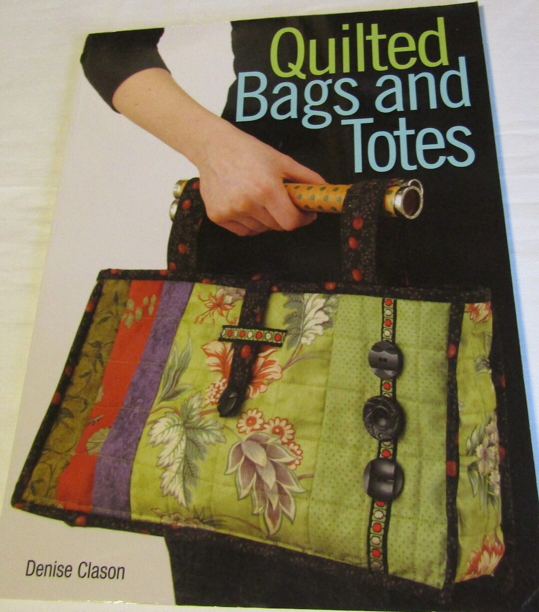 Quilted Bags and Totes Softcover Book - Etsy