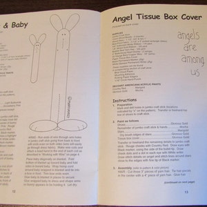 Vintage Jumbo Craft Stick Booklet - Etsy