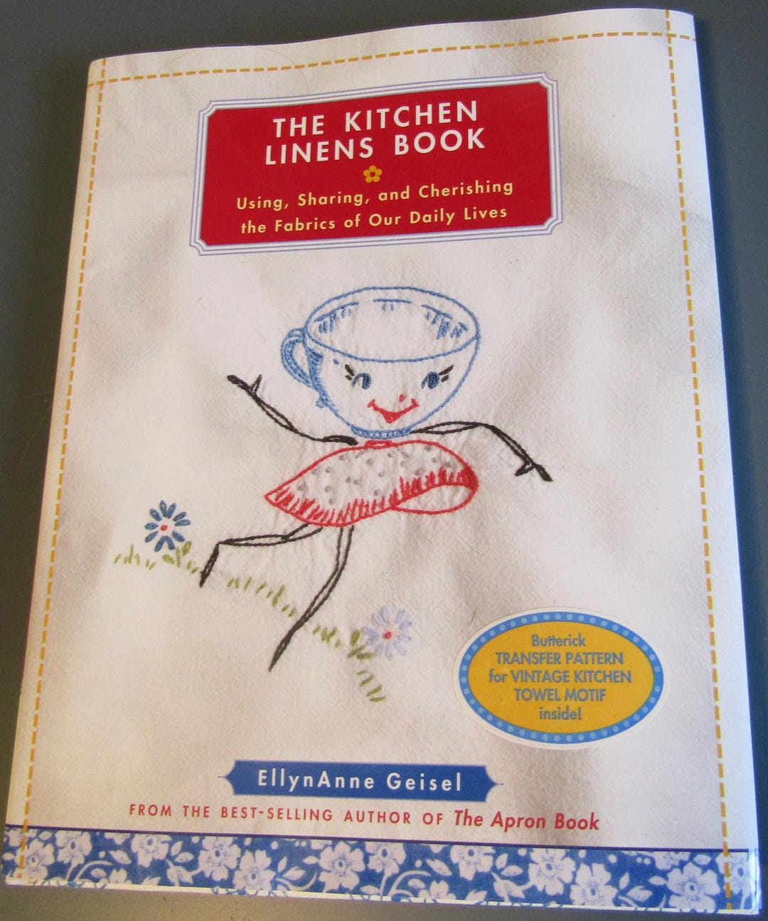The Kitchen Linens Book W Transfer Pattern - Etsy