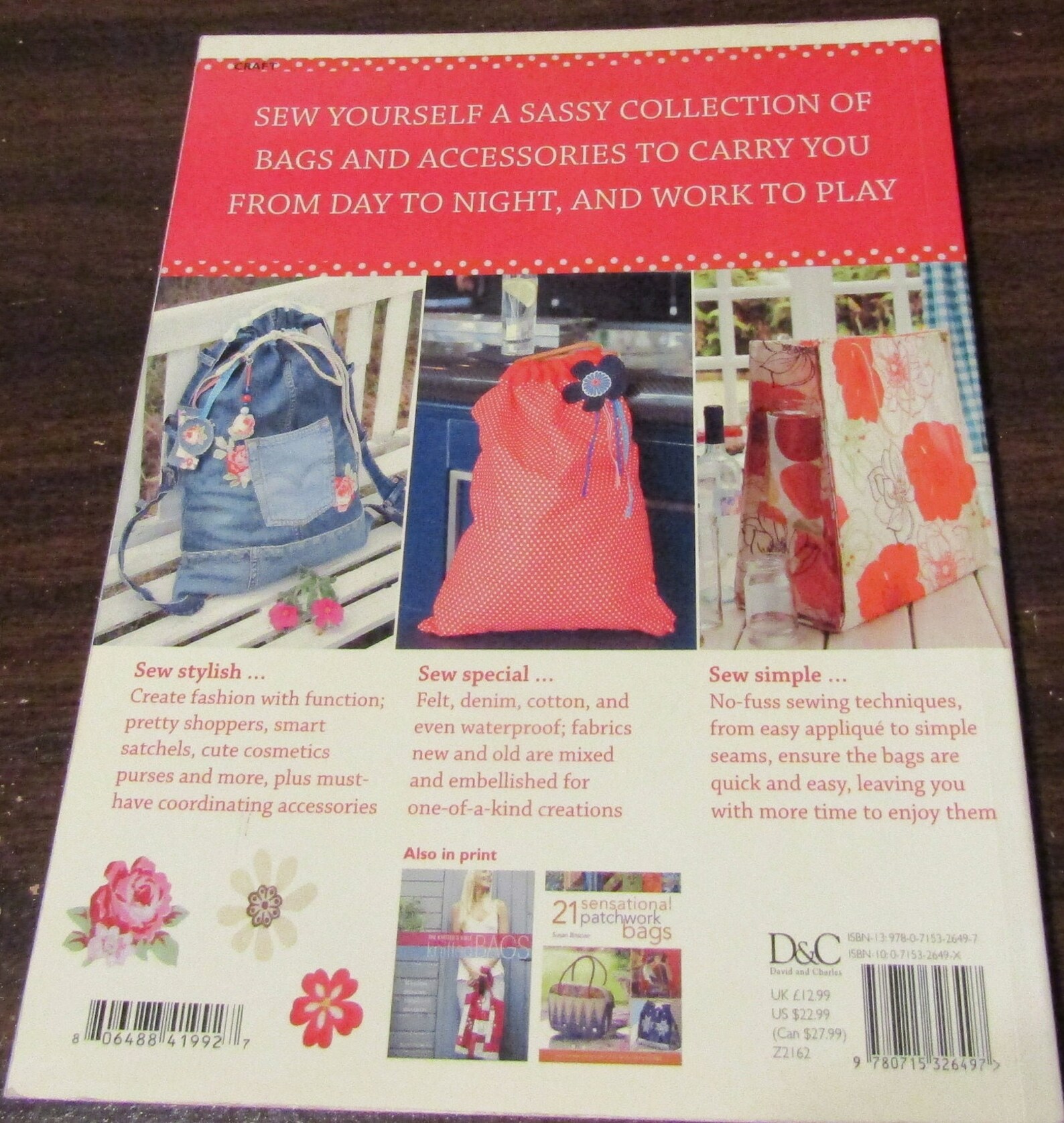 Sew Many Bags Sew Little Time Book - Etsy