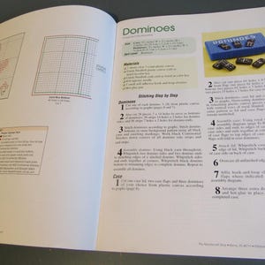 Plastic Canvas Games Pattern Booklet - Etsy