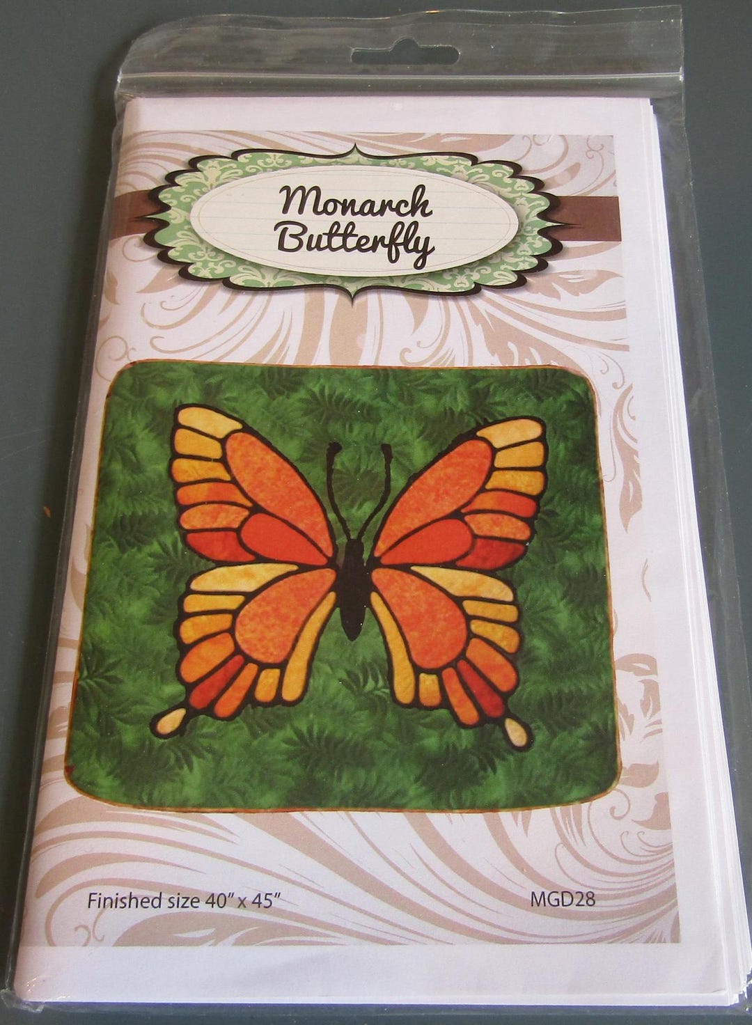 Uncut Quilt Pattern: Monarch Butterfly - Etsy