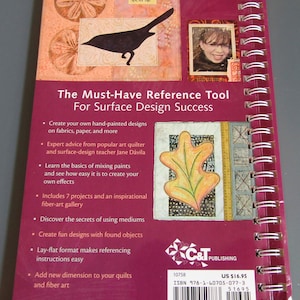 Jane Davila's Surface Design Essentials Book - Etsy