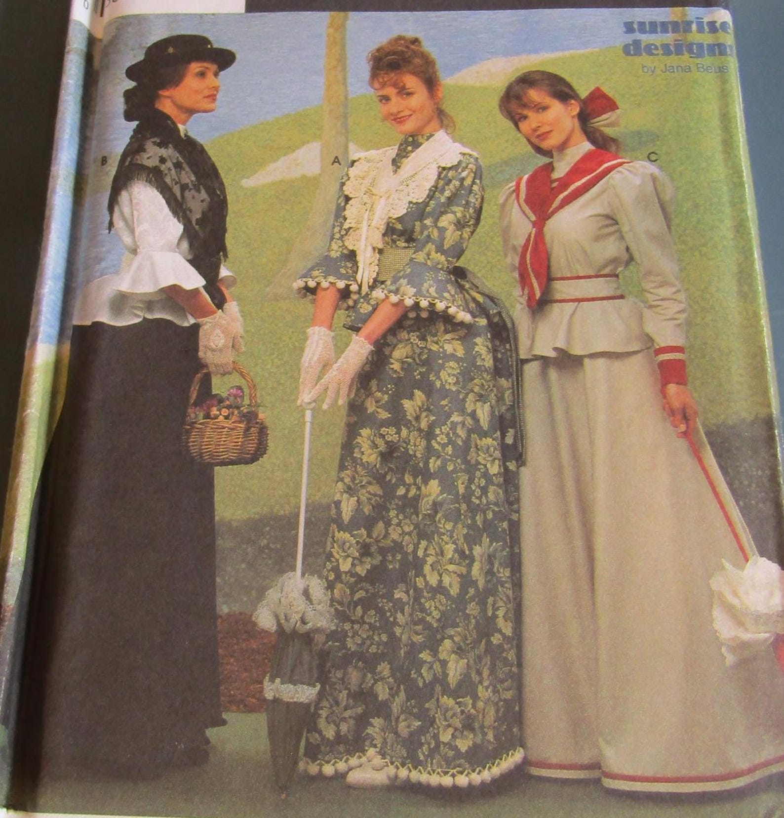 Uncut Vintage Misses' Edwardian Costumes Pattern Sizes 18-22 - Etsy
