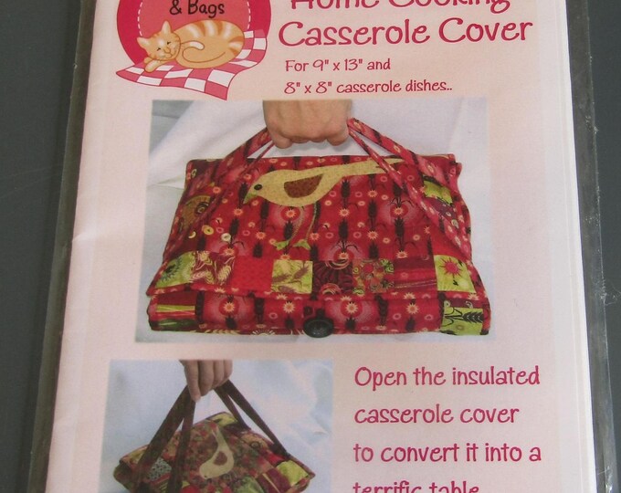 Home Cooking Casserole Cover Pattern - Etsy