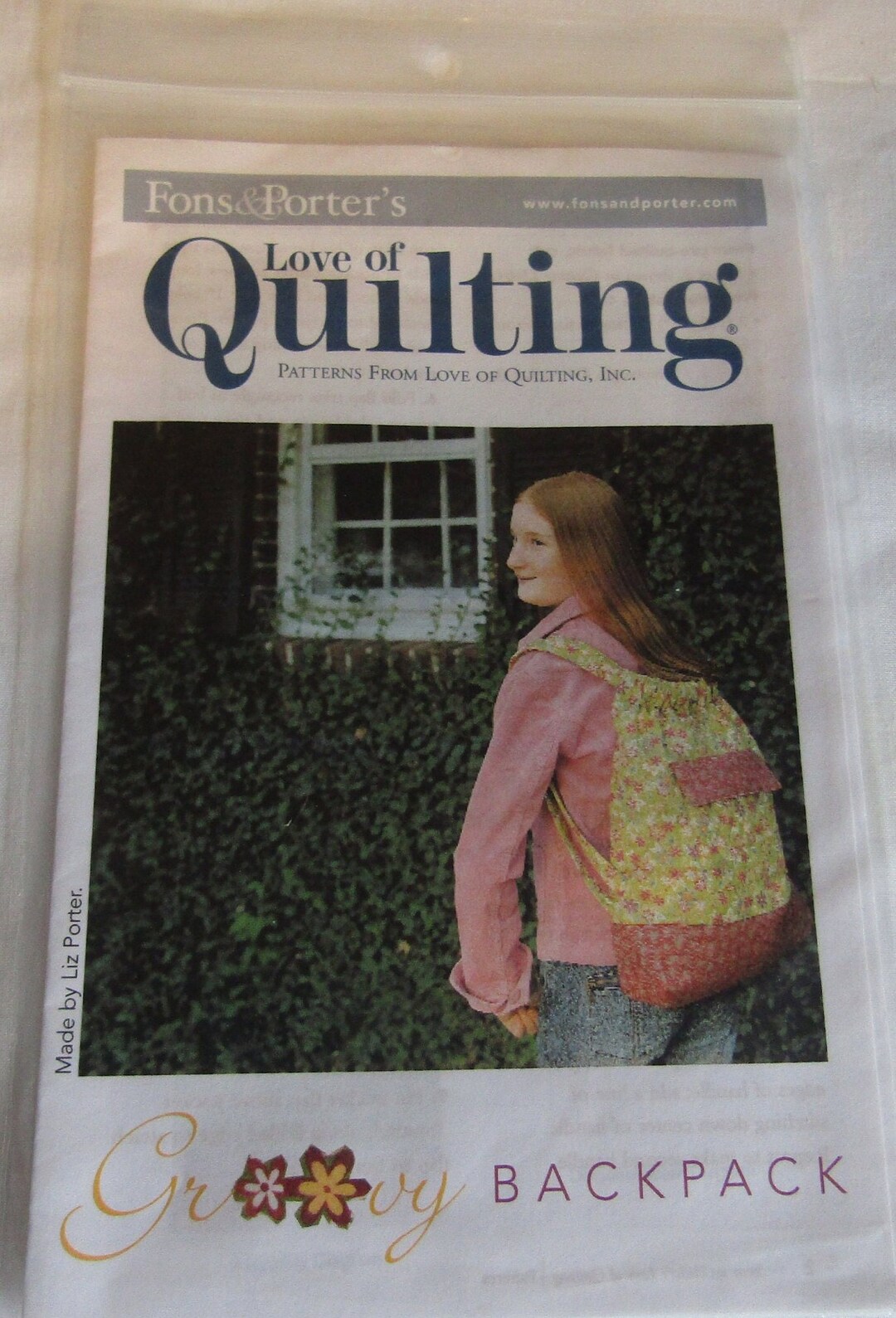 Quilted Backpack Pattern - Etsy