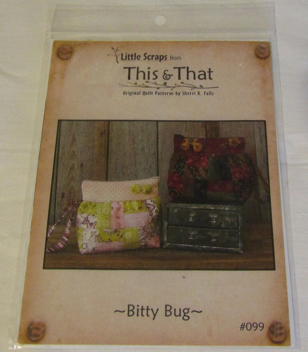 Tiny Quilted Bag Pattern: Bitty Bug - Etsy
