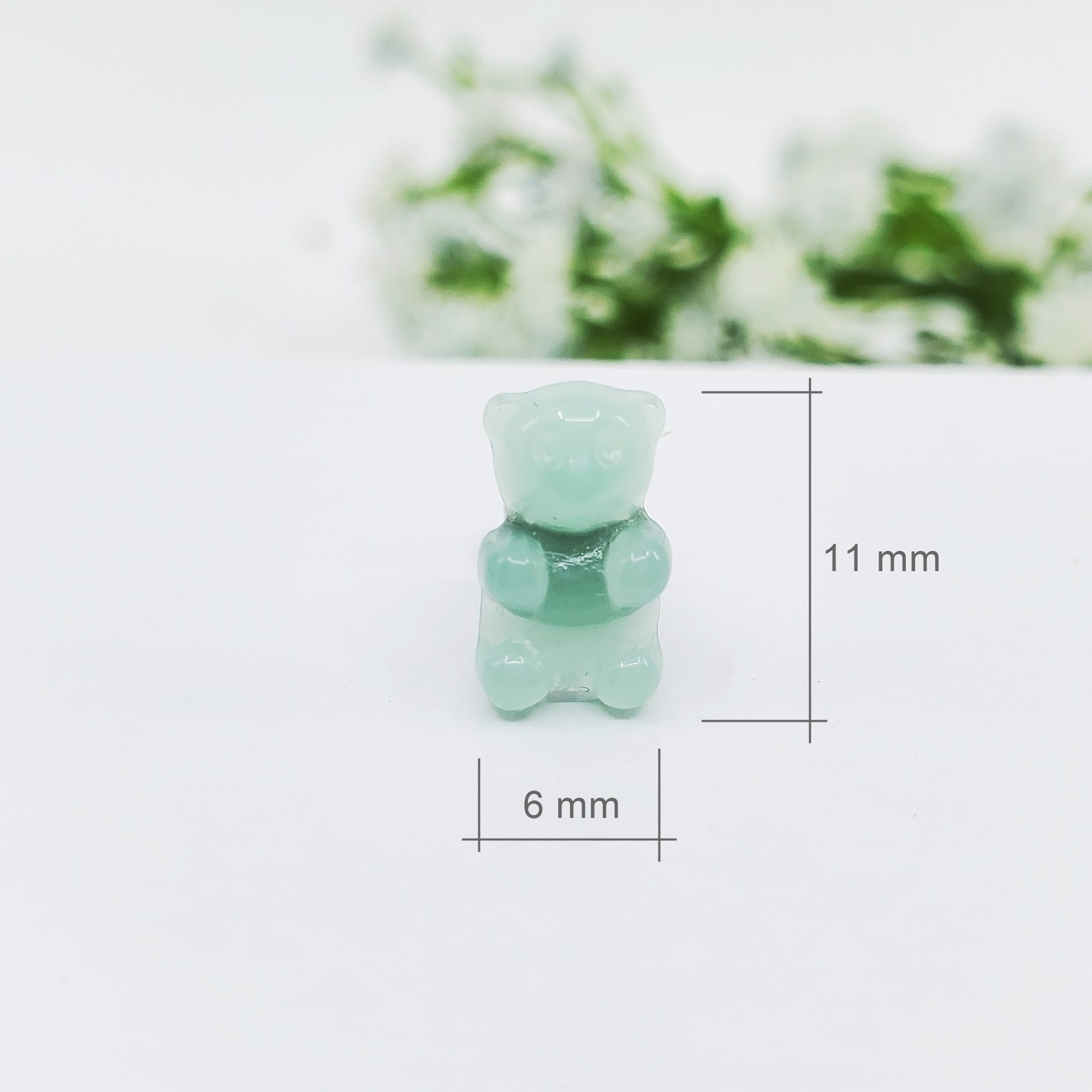 16G Pastel Color Gummy Bear Surgical Steel Stud Piercing - Etsy