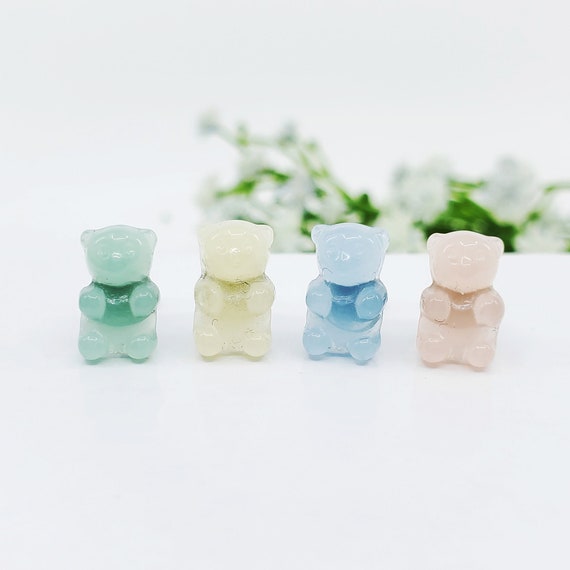 16G Pastel Color Gummy Bear Surgical Steel Stud Piercing - Etsy