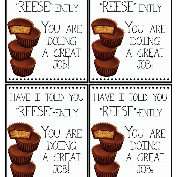 Reeses Thank You - Etsy