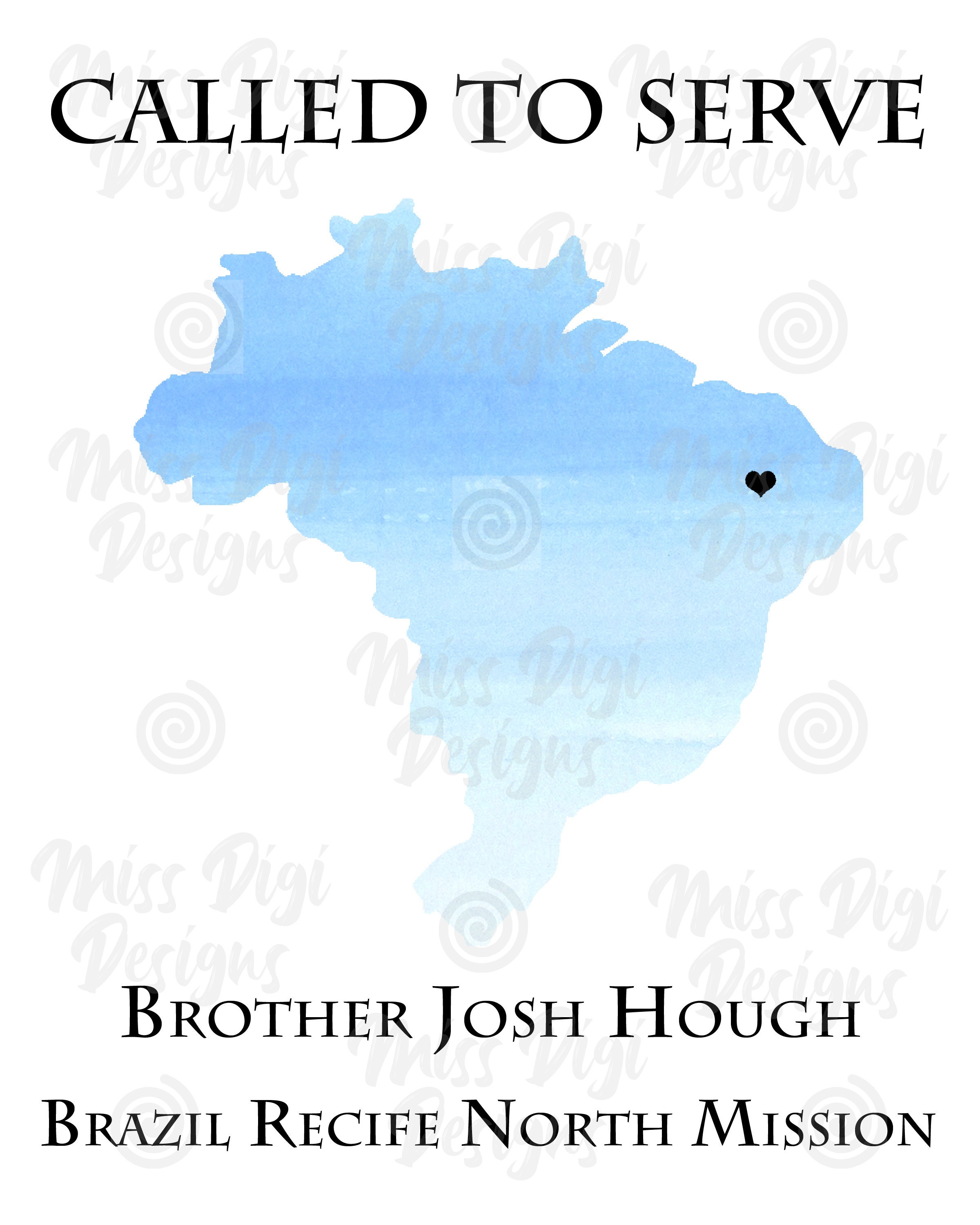 Signe missionnaire, LDS imprimable, Église de Jésus-Christ, Appelé à ...