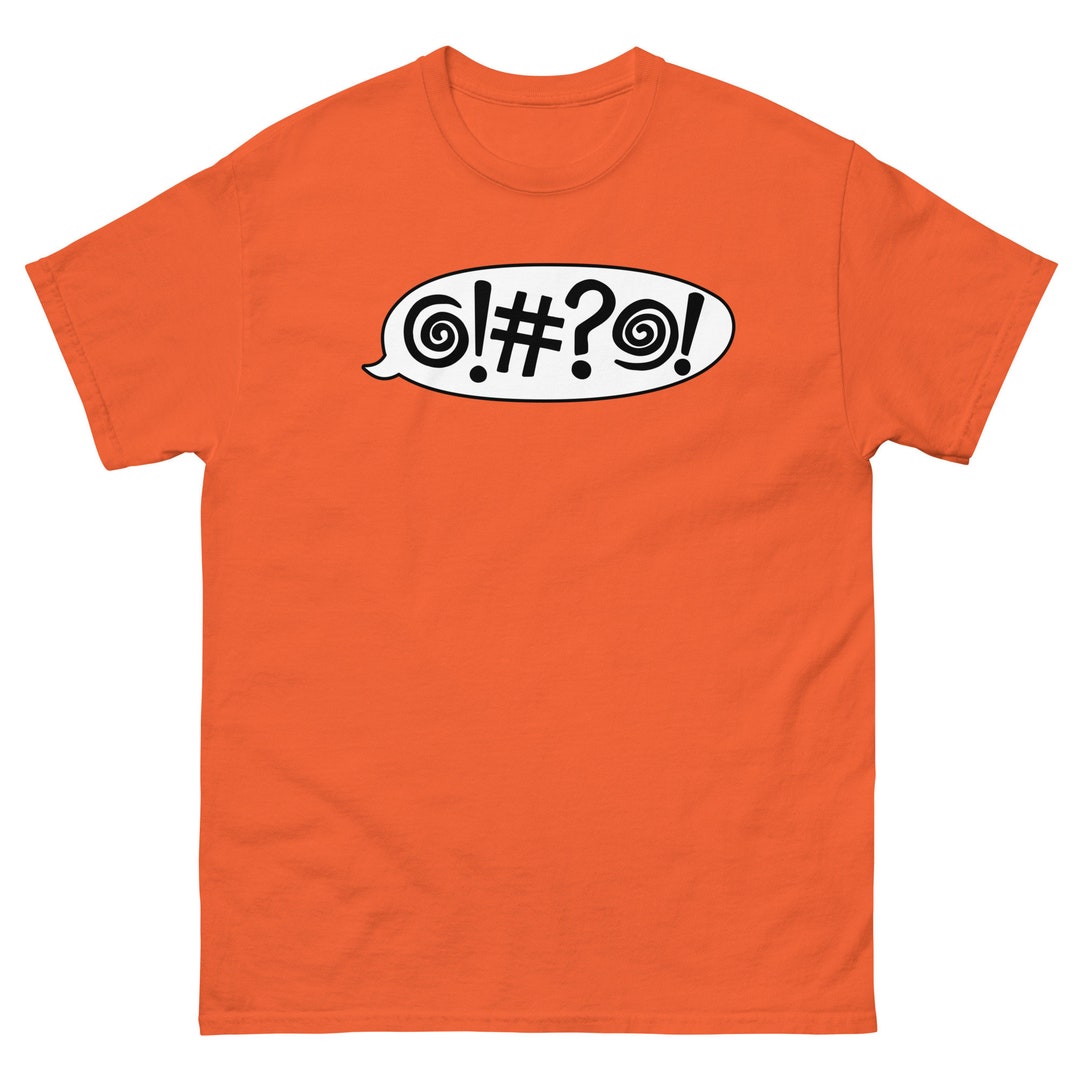 Q*bert Swear Bubble Short-sleeve T-shirt - Etsy