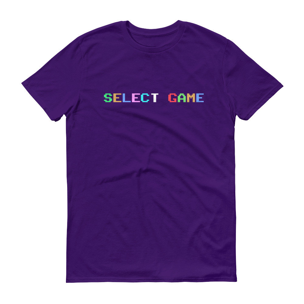 Select Game Short-sleeve T-shirt - Etsy