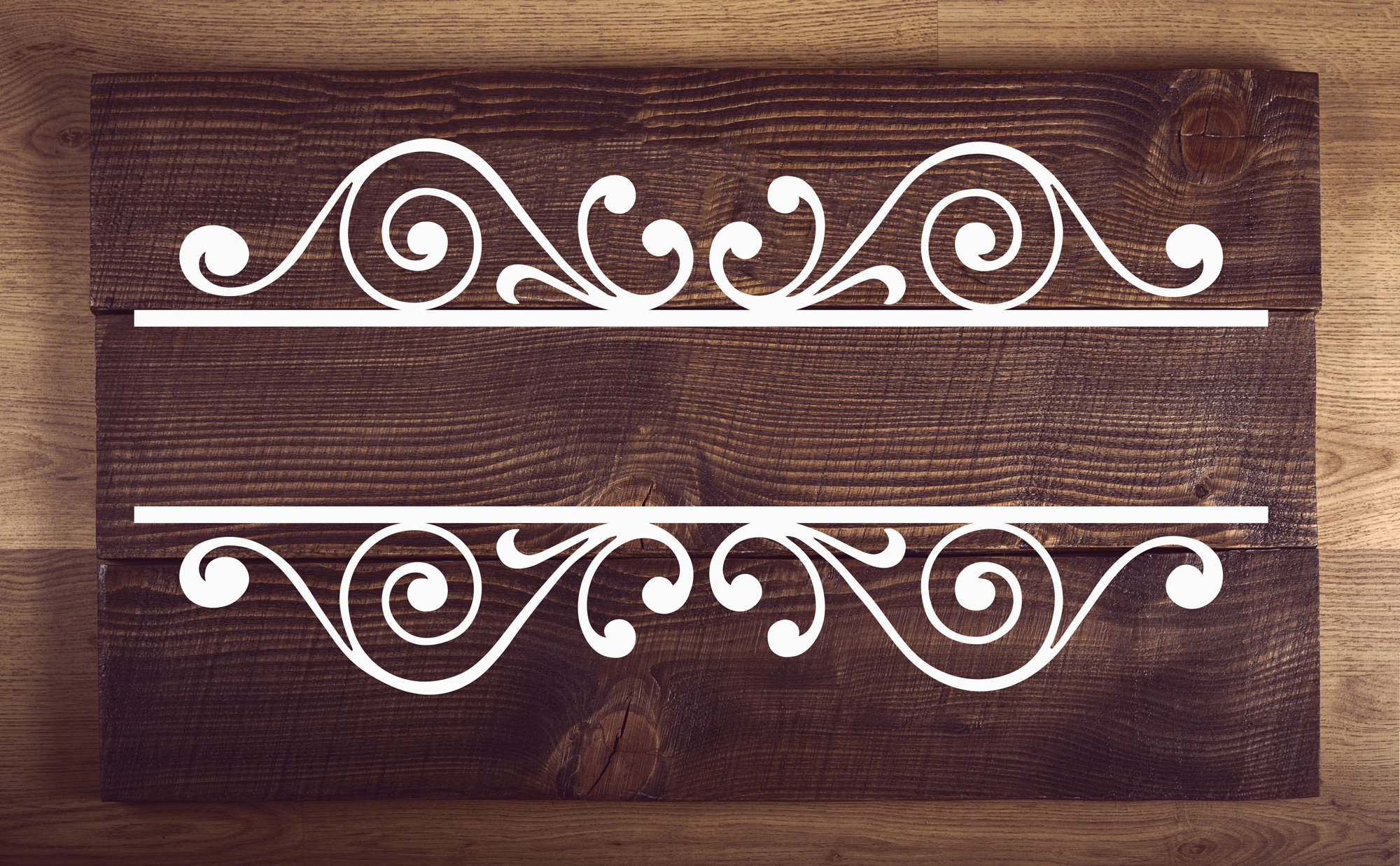 Scroll Borders Flourish Svg Name Border Svg Decorative Word | Etsy