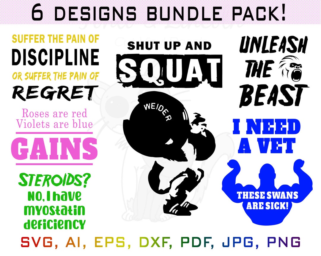 Gym Motivation Svg Mens Workout Svg Workout Svg Muscle Svg - Etsy