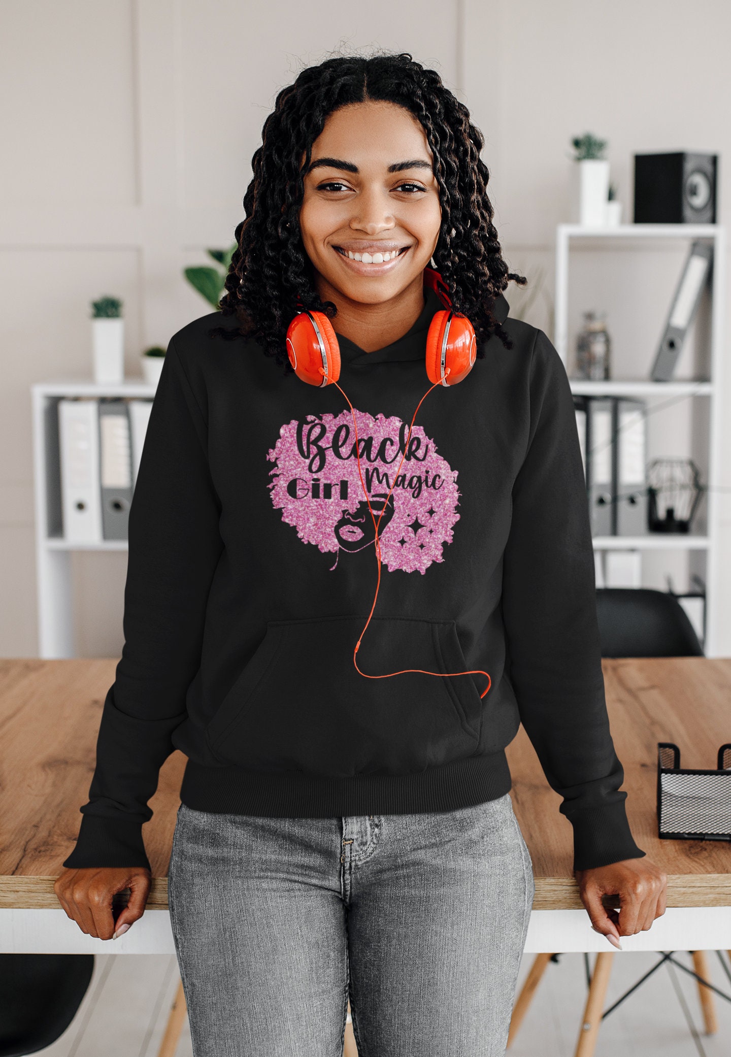 Black Girl Magic Svg Black Woman Svg Girl Power Svg Black Etsy