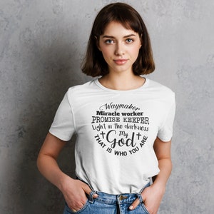 Waymaker Svg, Waymaker Shirt, Christian Svg, Faith Svg, Religious Svg ...