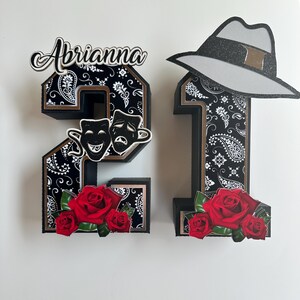 Lowrider Party Table Decor, Mi Vida Loca Birthday Decor, Chola Themed ...