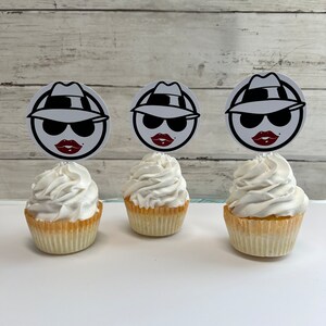 Lowrider Style Birthday Cupcake Toppers, Oldies Birthday Decor, Old ...