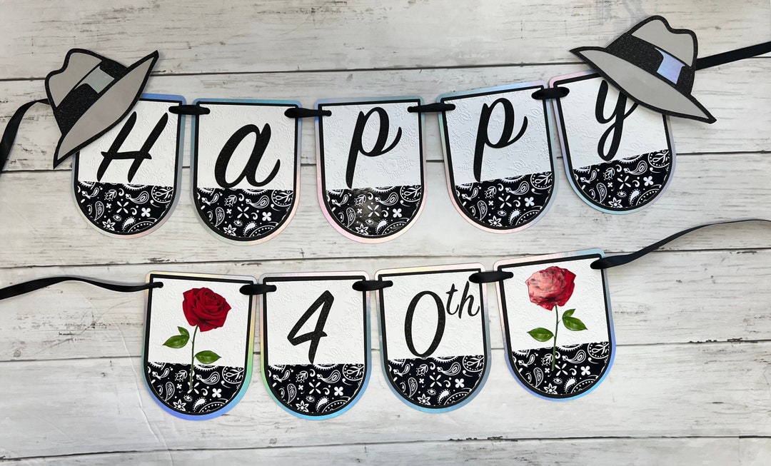 Lowrider Style Birthday Banner, Oldies Birthday Decor, Old School Party ...