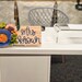Floral Teacher Classroom Decor Personalized Felt Flower Name Sign Hand ...