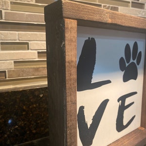 Dog Signrustic Farmhouse White Wall Hanging Dog Signhome - Etsy