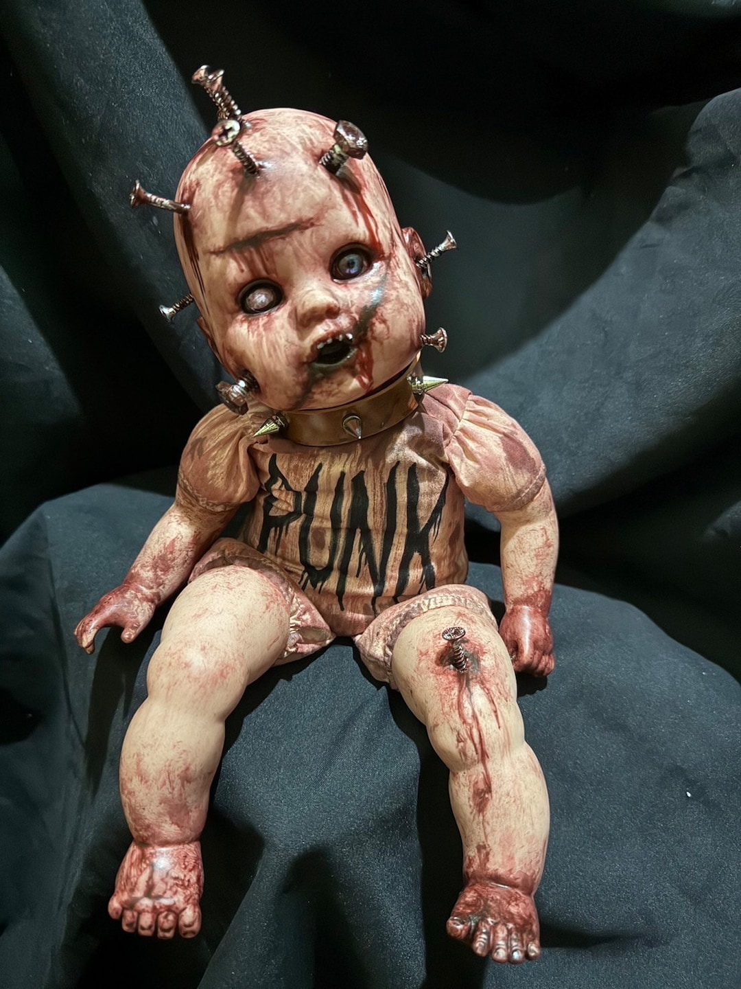 Bestseller! Punk Doll Decorated With Knot Heads. Size 14” Style ...