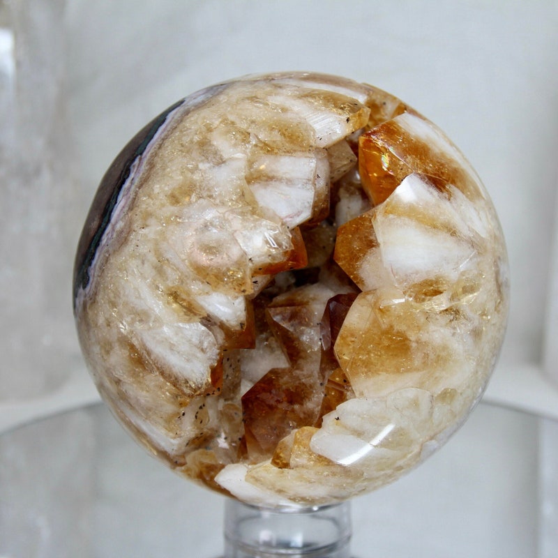 Citrine Geode - Etsy