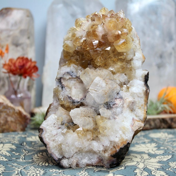 Citrine Geode - Etsy