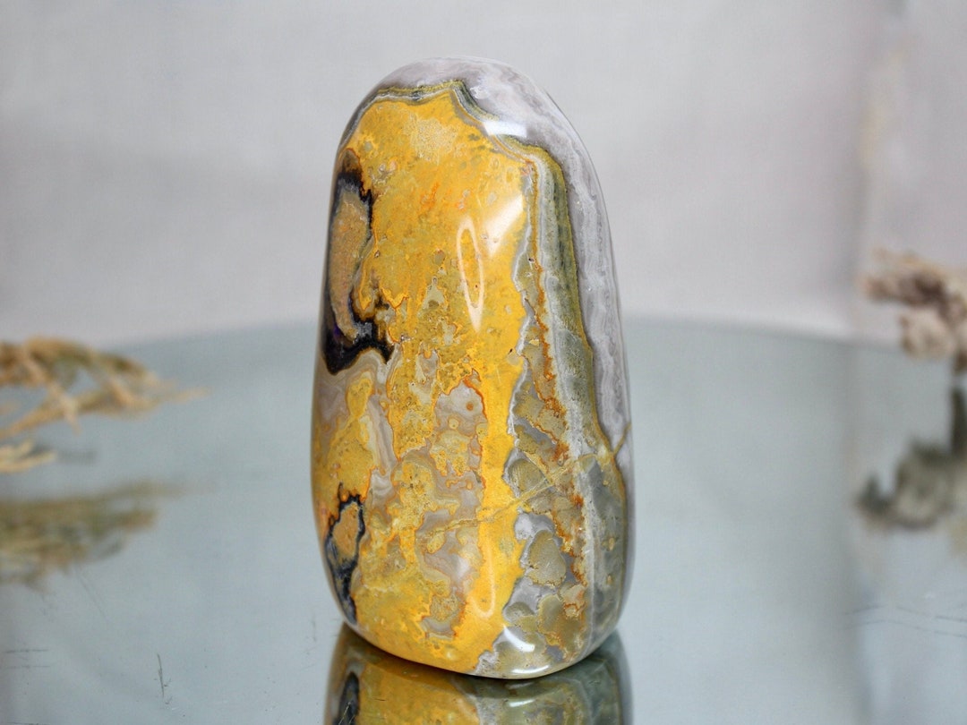 AAA Bumblebee Jasper Freeform 17.1 Oz Polished Jasper - Etsy