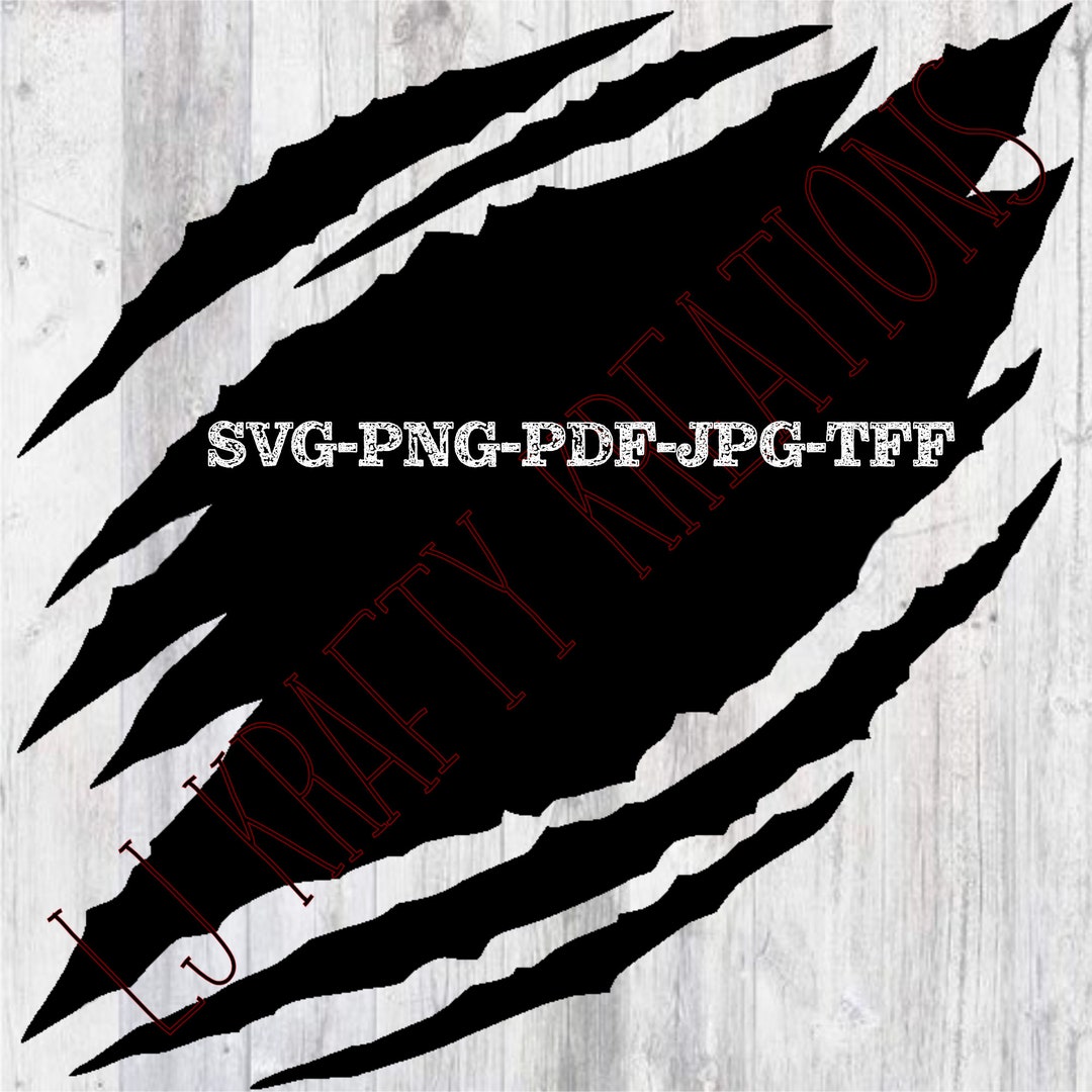 Ripped Shirt File Png, Svg, Jpg, Pdf, and Tff - Etsy