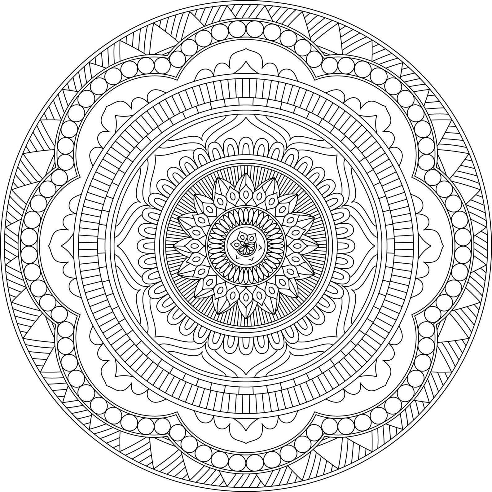 Stress Relief Coloring | Printable Young Adult Coloring Book ...