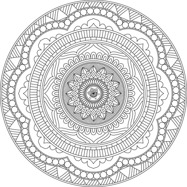 Mandala Coloring Pages Etsy