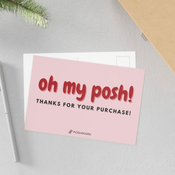 Poshmark Thank You Cards - Etsy