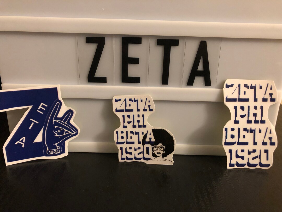 Zeta Sticker Pack - Etsy