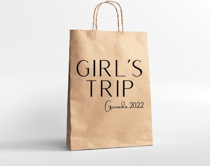 Girls Weekend Gift Bag / Girls Trip Bag / Girls Getaway / Gift Bag ...